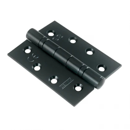 Black Powder Coated Stainless Steel Hinges | Robust & Stylish | DoorsDirect
