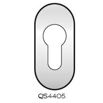 Narrow Euro Escutcheons | Stainless Steel Escutcheons – Doors Direct