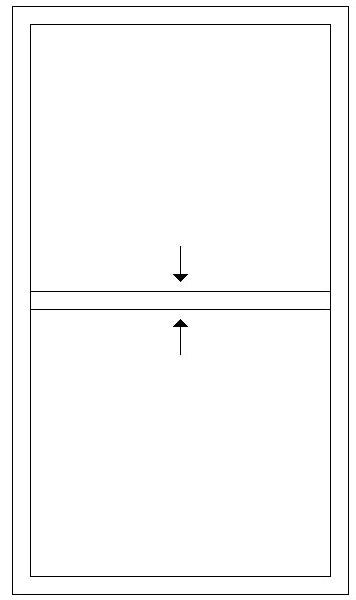 1200W X 2100H Full Glass Sliding Sash Window