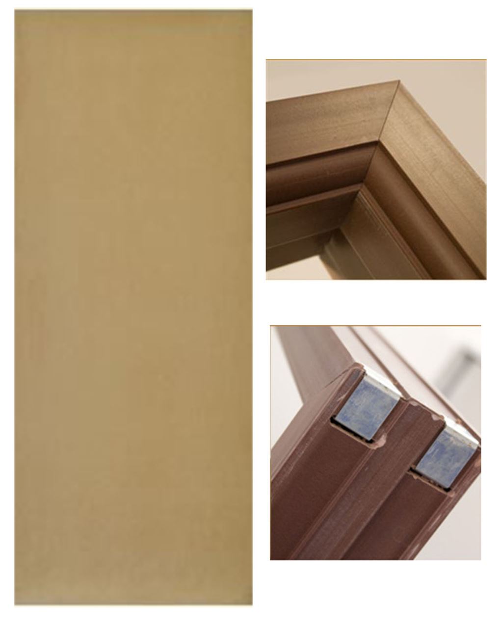 Light Duty MDF Door with 4Everframe WPC Frame | High-Quality Doors