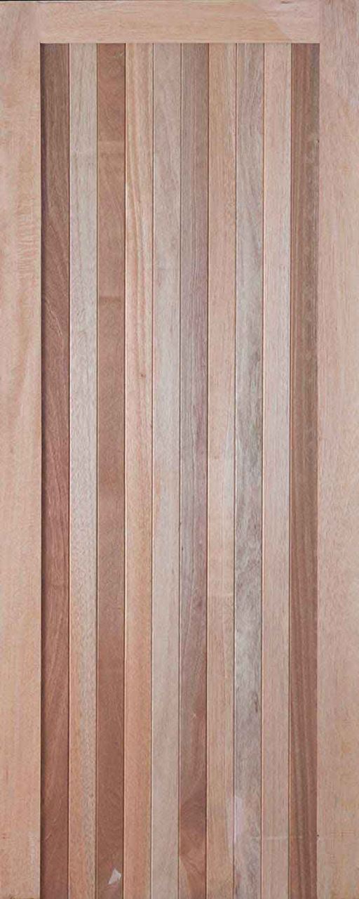 Frame Ledge Open Back Meranti Door | Exterior l Doors | Wooden Back Door