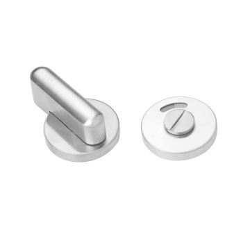 Stainless steel WC thumb turn, disabled| Door Accessories | Doors Direct