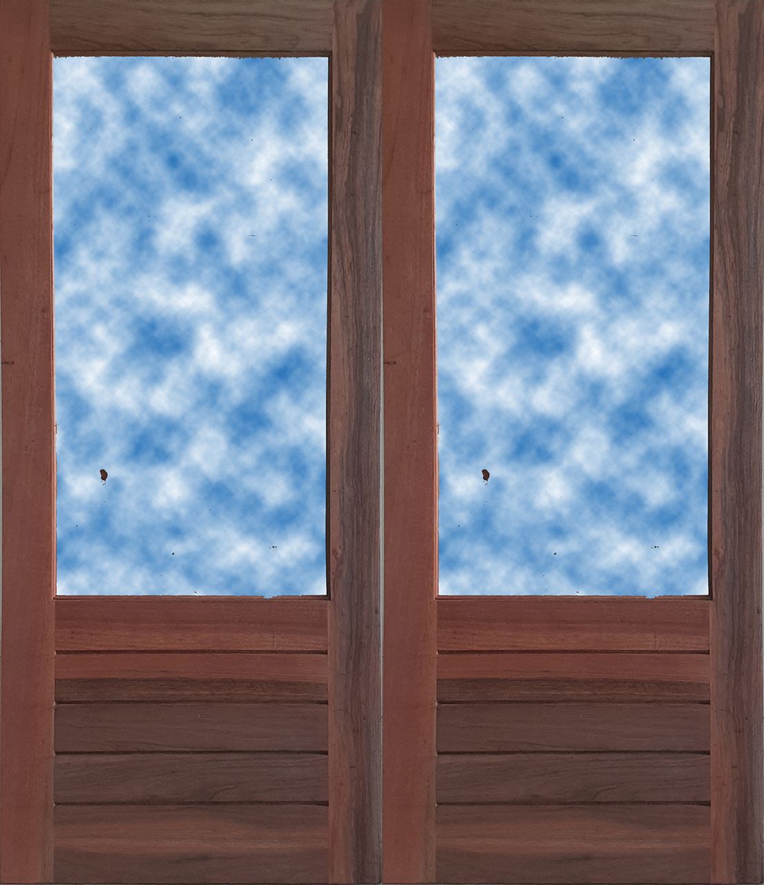 Full Pane Top Horizontal Slatted Bottom 1613 X 2032| Exterior Doors ...