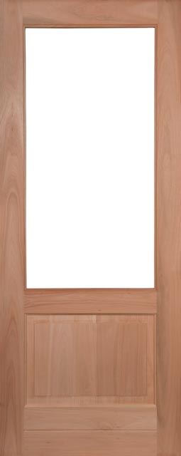 Full Pane Top Panel Bottom Door | Exterior Doors