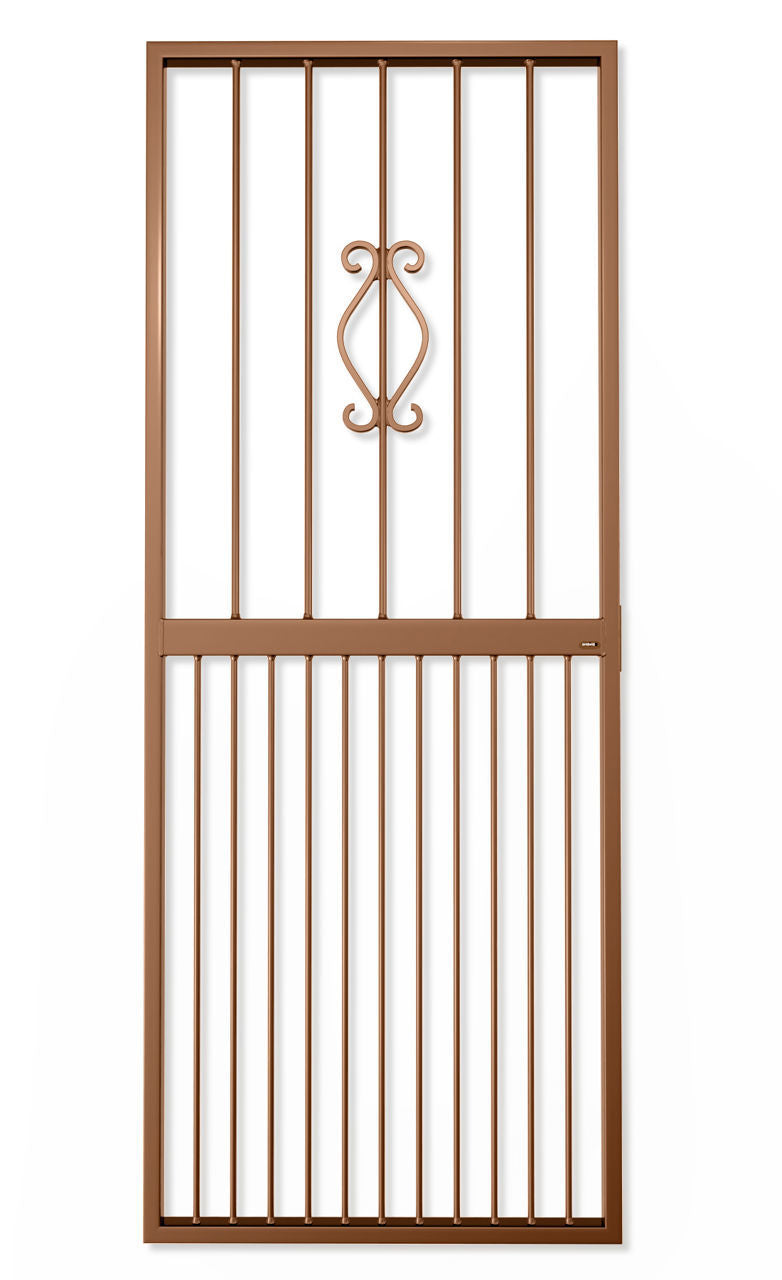 Regal Bronze Lockable Security Gate 770mm x 1950mm