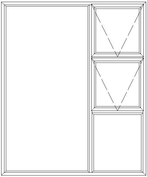 PTT1518 Aluminium Top Hung Window – Doors Direct