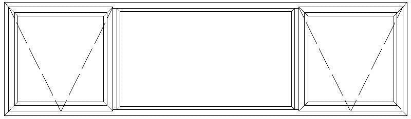 PTT216 Aluminium Top Hung Window