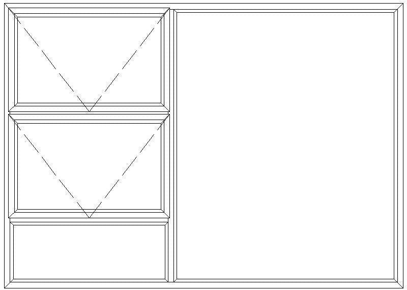 Kayo PTT2115 Aluminium Top Hung Window