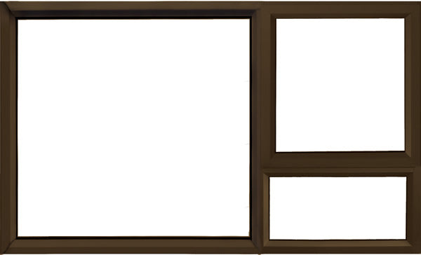 Kayo PT159 Aluminium Top Hung Window Right Hand – Doors Direct