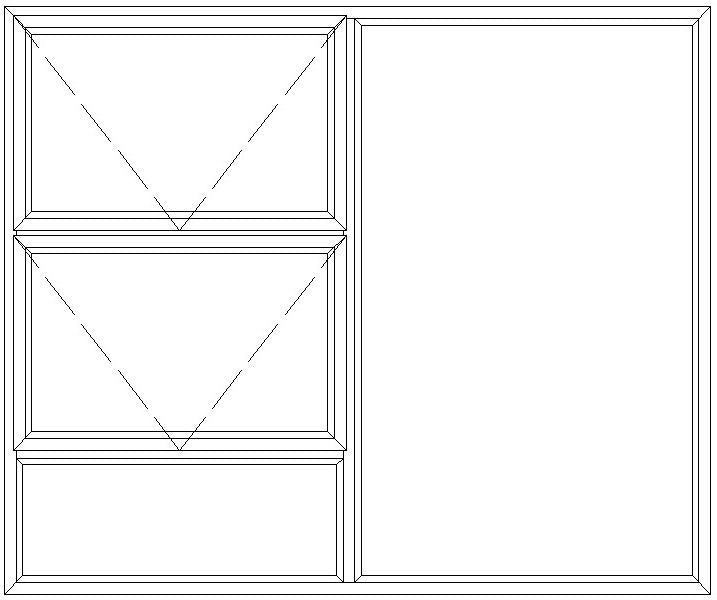 Kenzo P4TT1815 Aluminium Top Hung Window 30.5mm – Doors Direct